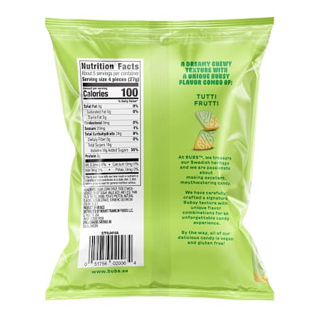 Bubs Sour Diamond Tutti Frutti Candy - 5.5 oz | Secret Candy Shop