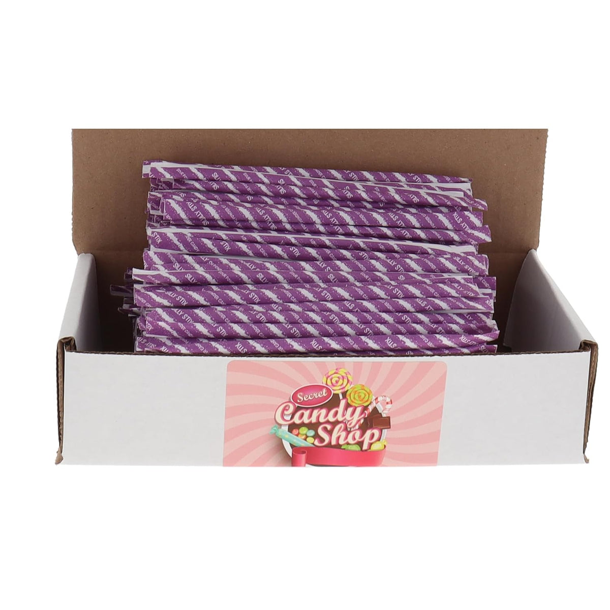 World's Silly Stix Pixy Sticks Straws Sour Filled Candy Straws