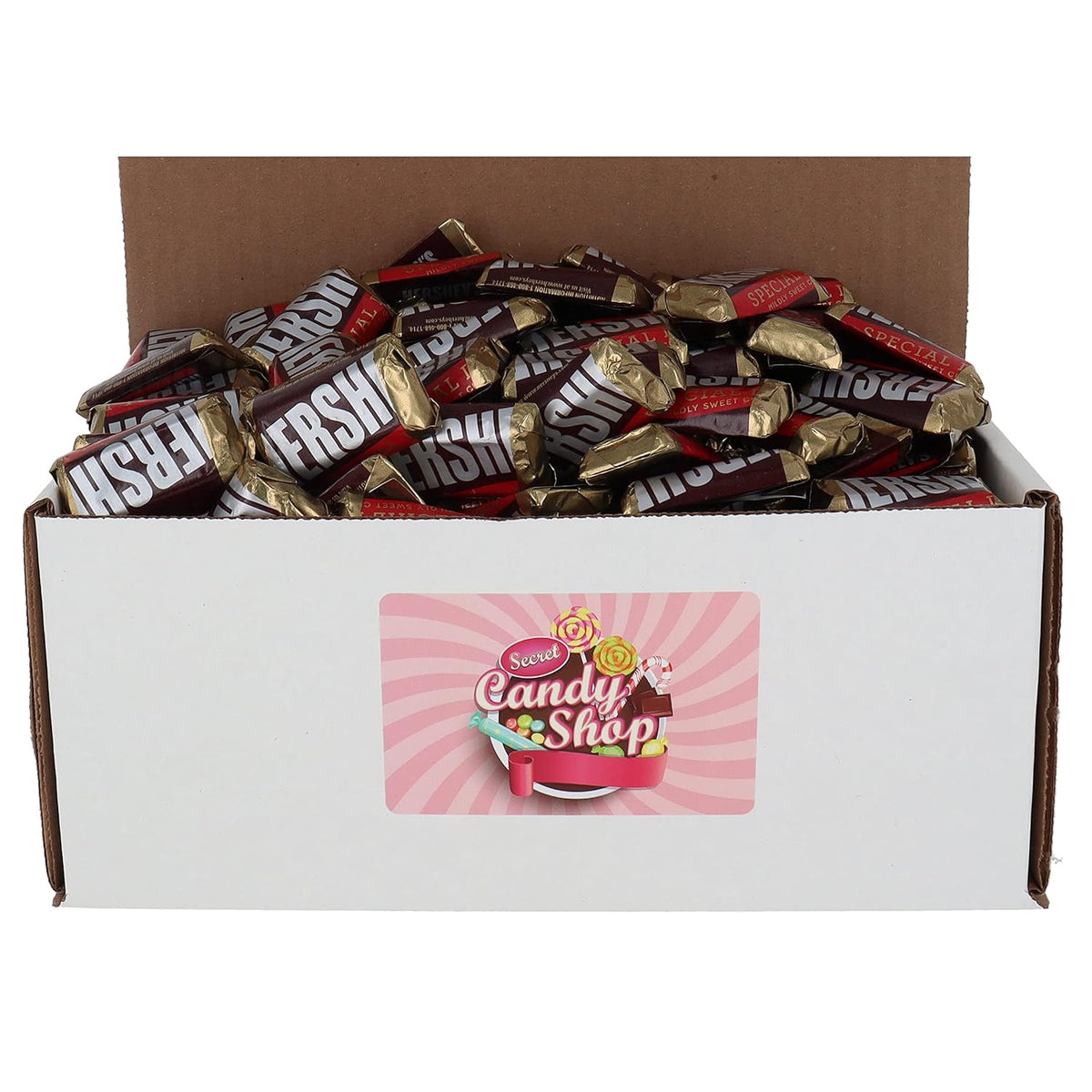 Hershey Special Dark Chocolate Mini Candy Bars in Box (Individually Wr