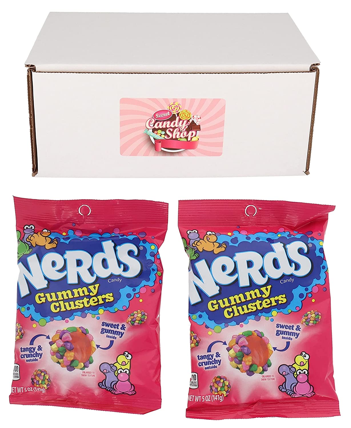 Nerds Gummy Clusters Candy 5oz (Pack of 2) – Secret Candy Shop