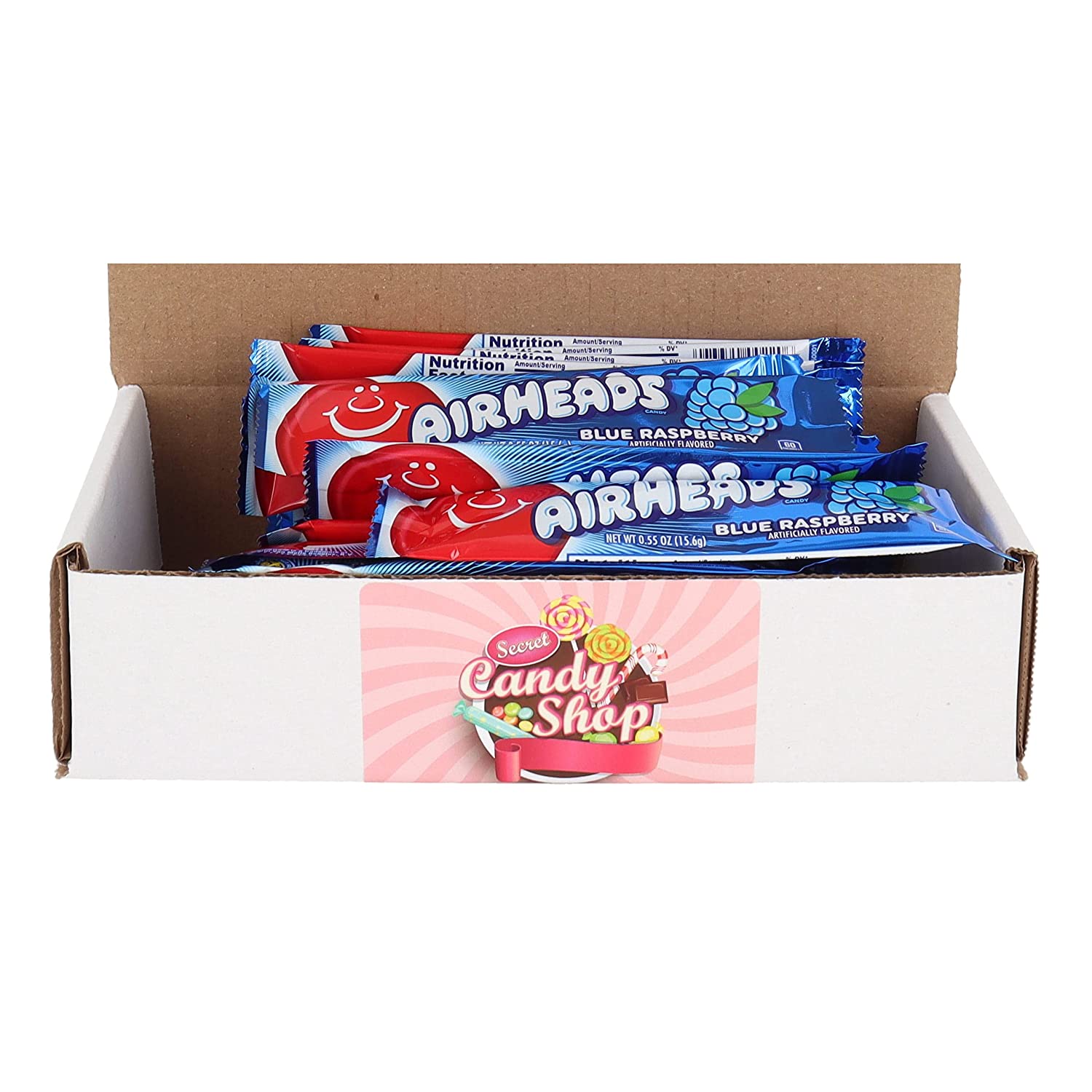 AirHeads Taffy Candy in Box, 1lb (Individually Wrapped) – Secret Candy Shop