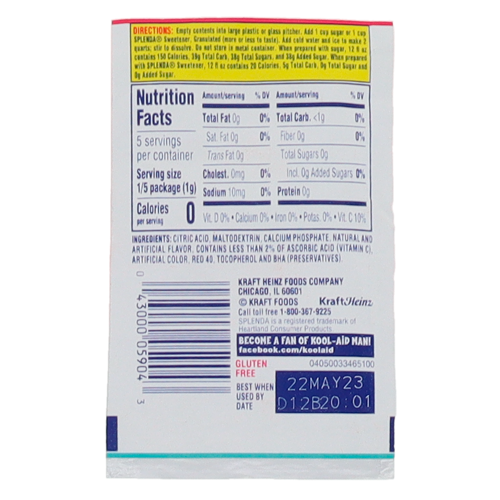 Kool-Aid Drink Mix - Sharkleberry Fin – Secret Candy Shop